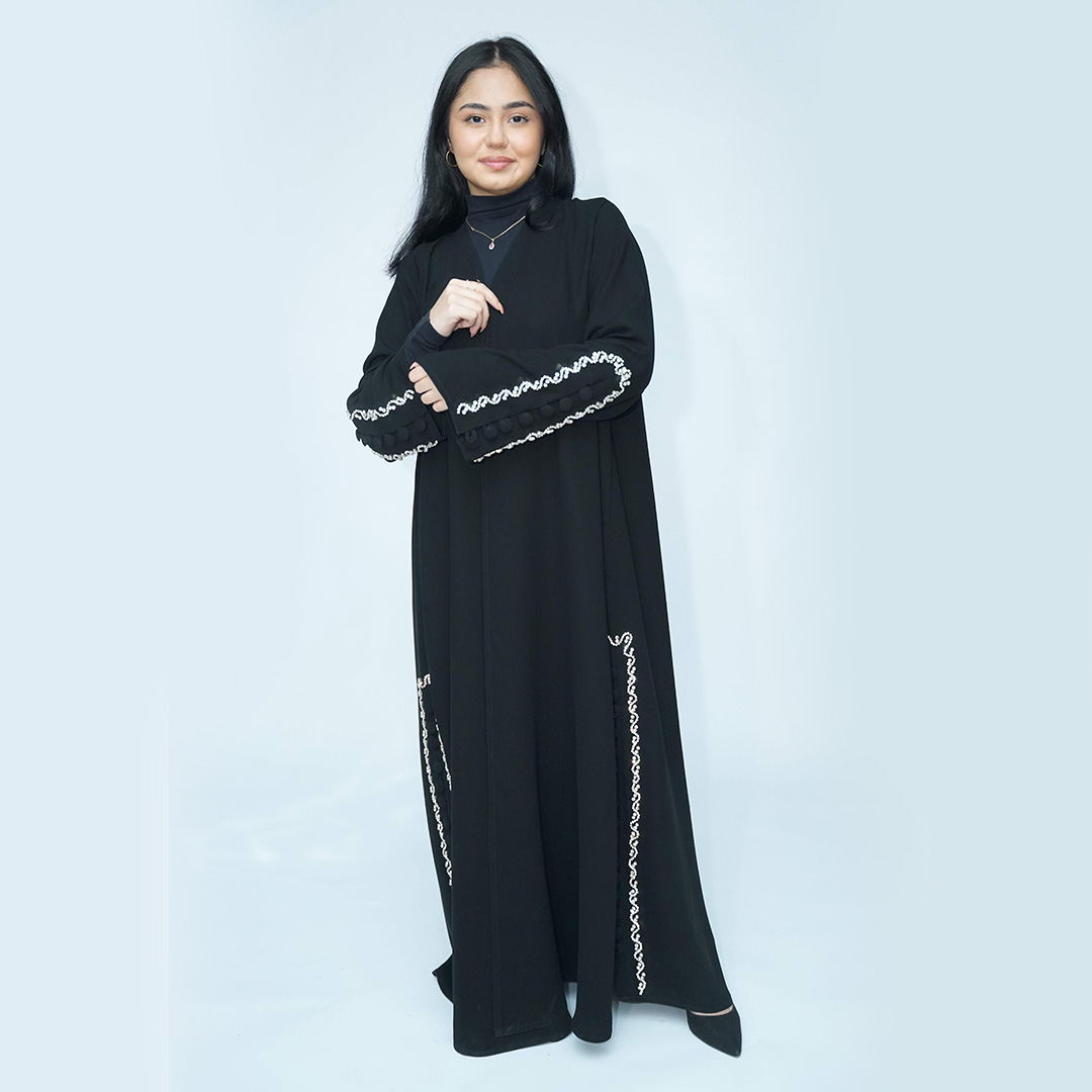 Elegant Abayas, Custom Embroidery - Ambrose Abayas Kuwait